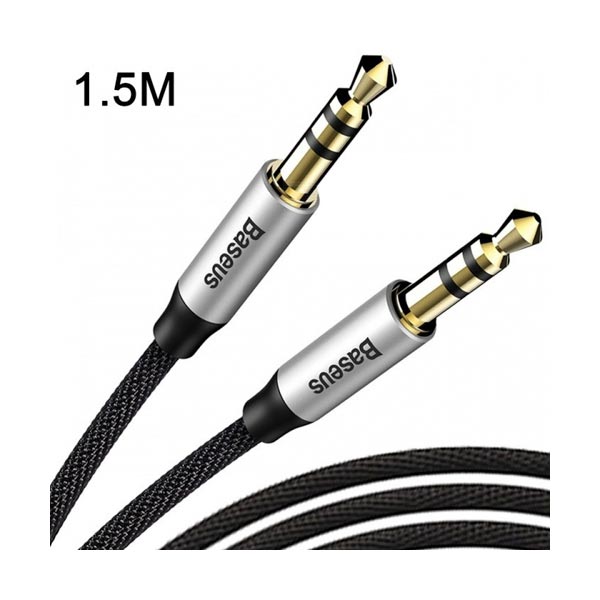 Baseus Yiven Audio Cable 1.5M SLV+BLK – Baseus Accessories