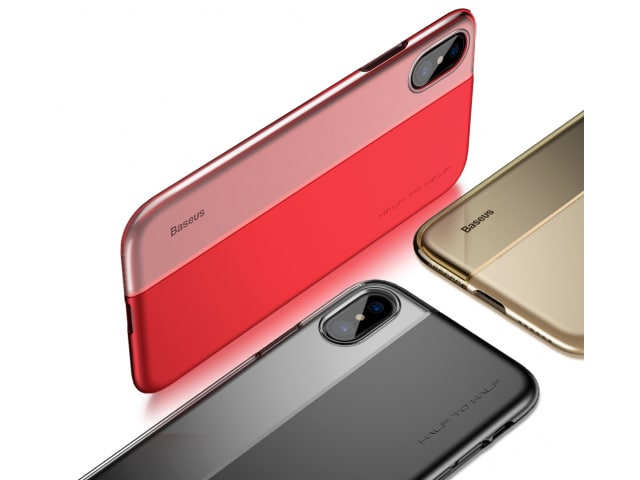 Baseus Half to Half Case iPhone X – Baseus Accessories